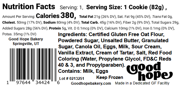 Order Page | GF-Good Hope Bakery